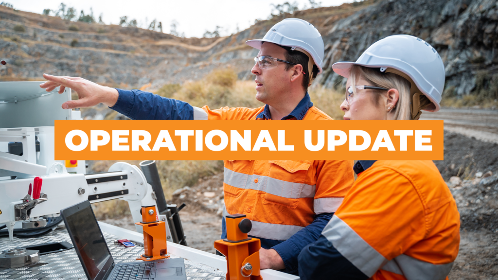 Operational Update: April 2021