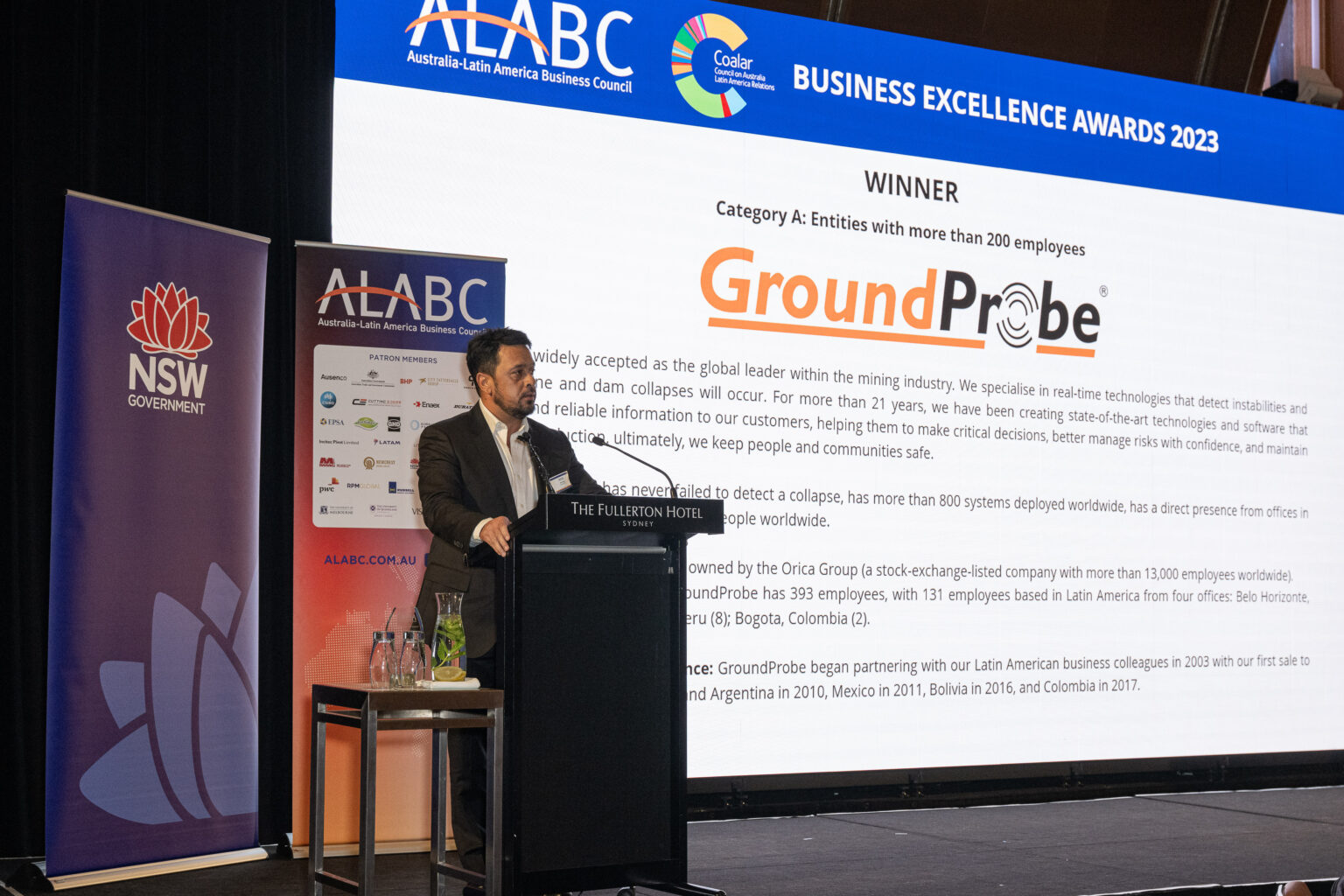 GroundProbe wins 2023 Australia-Latin America Business Council Business ...
